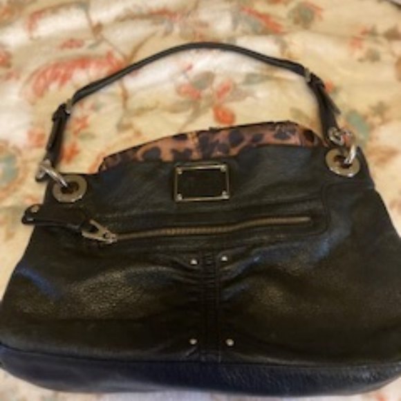 b. makowsky | Bags | B Makowsky Black Leather Purse | Poshmark